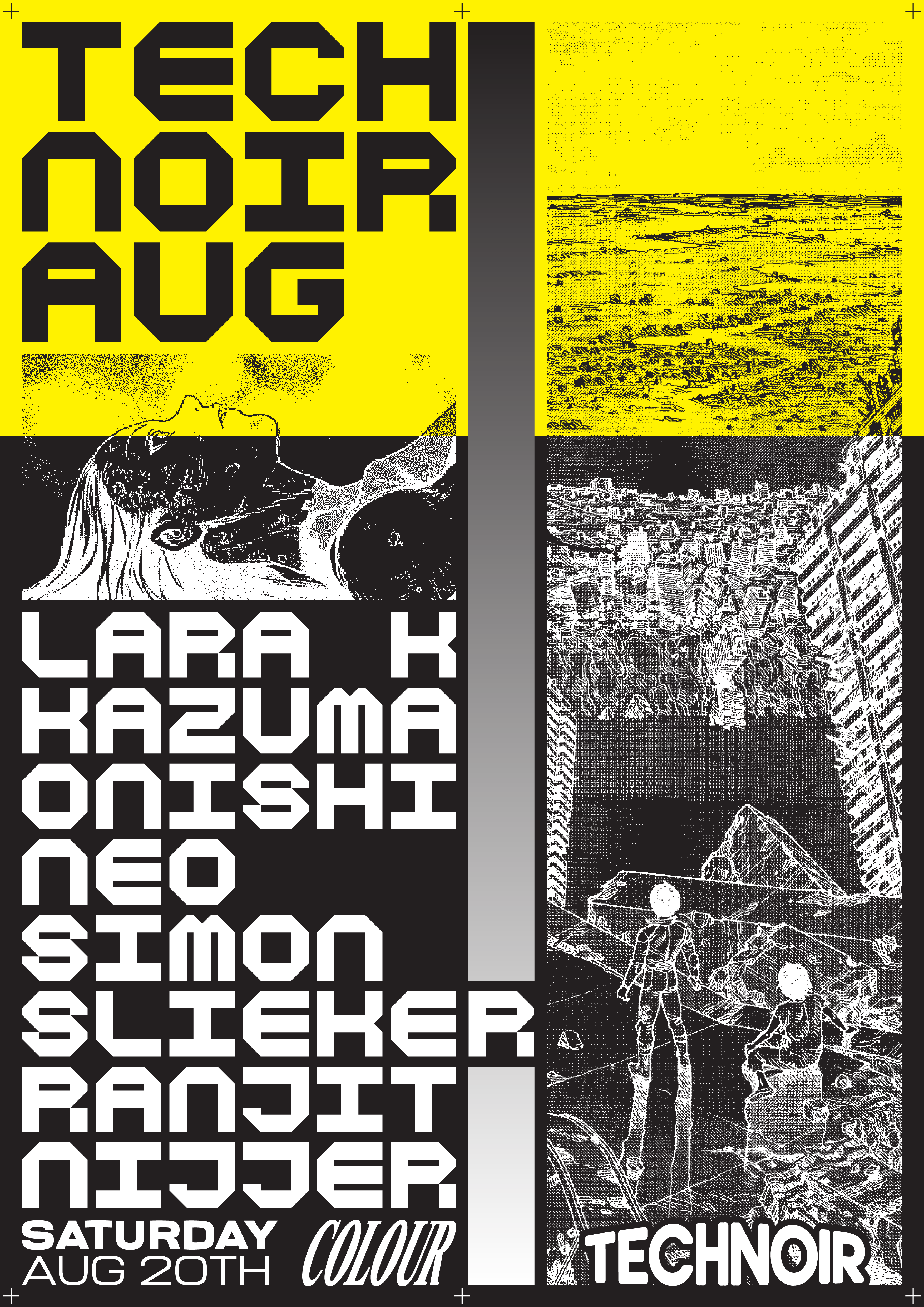 Technoir – Saturday August 20th | TECHNOIR